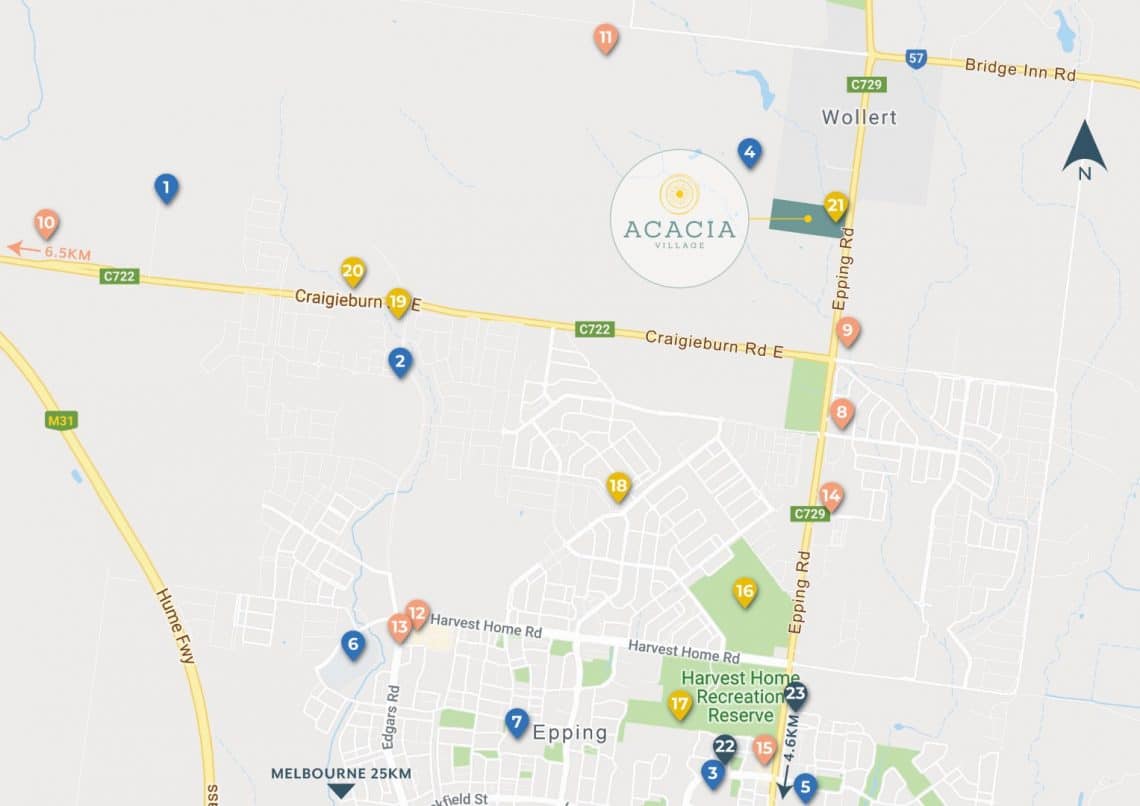 Location - Acacia Village